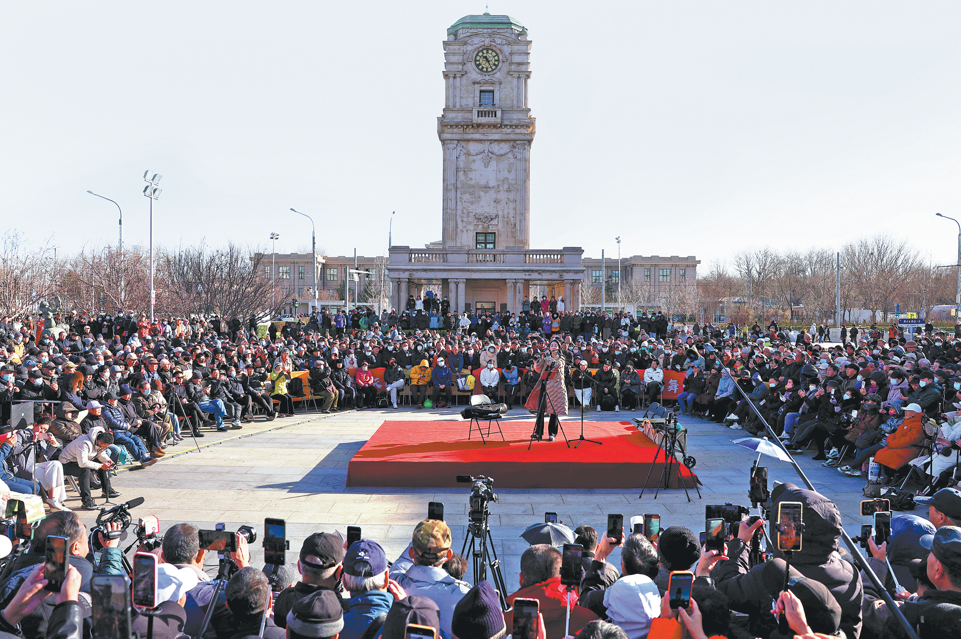 From stage to square